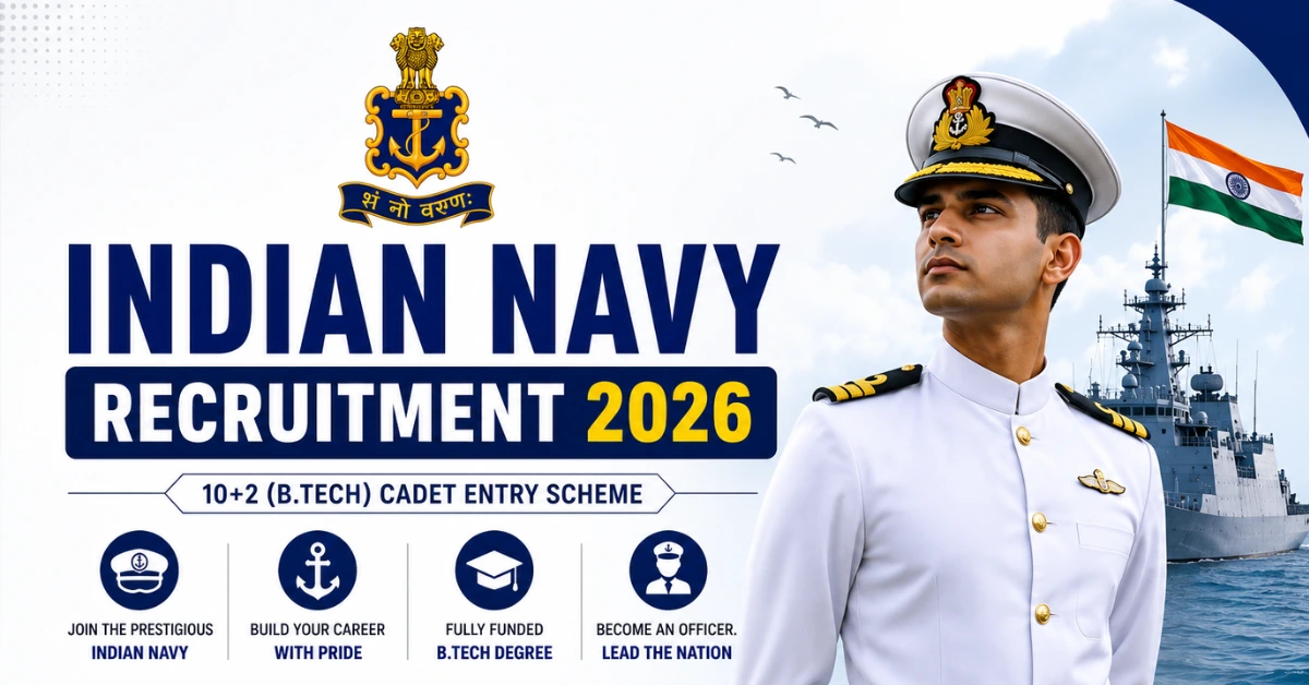 Indian Navy Recruitment 2026 | Apply Online for 60 Posts